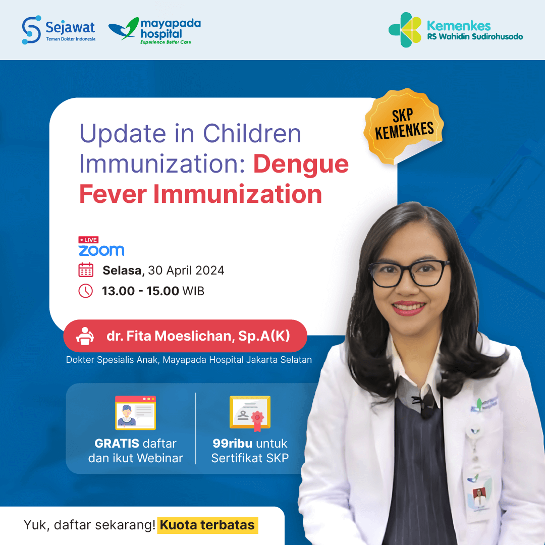 Sejawat Indonesia - Panduan Vaksinasi DBD + SKP Kemenkes Vaksin DBD ...